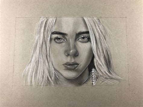 How To Draw Billie Eilish Step By Step At Drawing Tutorials