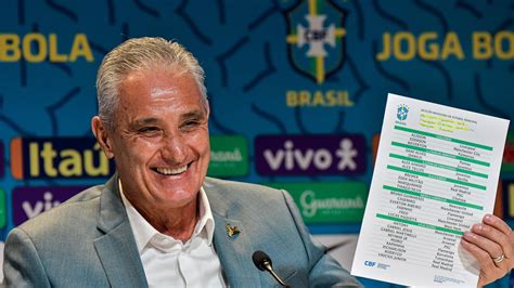 Em Quais Times Jogam Os Convocados Por Tite Para A Copa