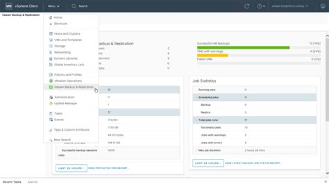 accessing vsphere client plug in veeam backup enterprise manager guide