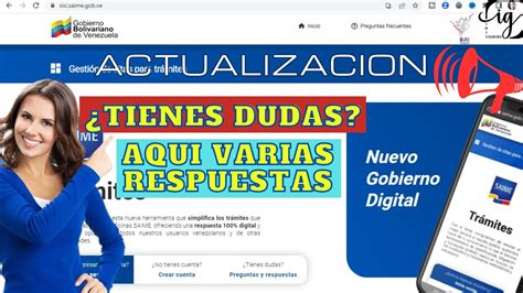 ACTUALIZACION Nueva Pagina Saime 2023 ERROR EN ACCESO CITAS PAGADAS