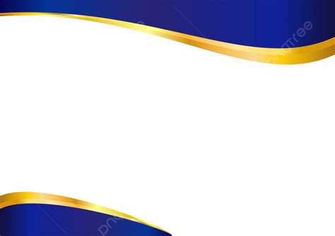Elegant Luxury Golden Blue Certificate Template Vector Elegant
