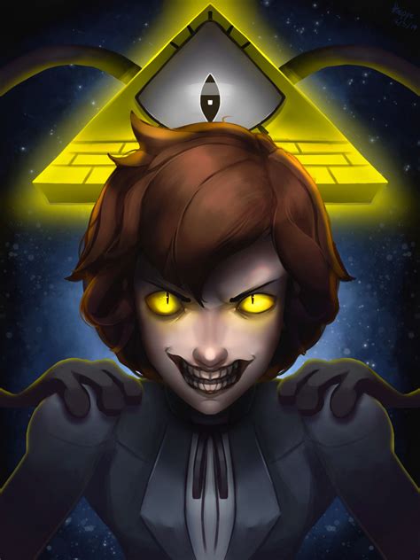 Dipper Pines Bipper Bill Cipher GF art GF Персонажи