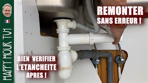 Déboucher un évier la solution ultime 2 2 le remontage du siphon