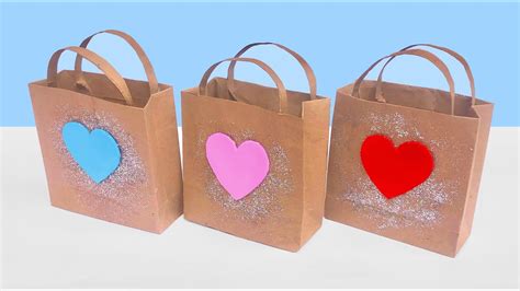 Como Hacer BOLSAS De Papel Para Regalo Con Papel Kraft YouTube