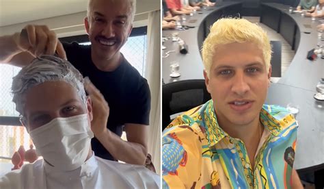 Jornal Correio Prefeito de Recife João Campos descolore o cabelo em