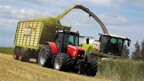 GPS Silage 2023 J Reiff Big Massey Ferguson GPS Häckseln Claas