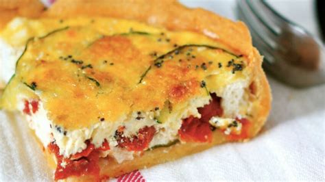 Quiche courgette tomate rapide découvrez les recettes de cuisine de