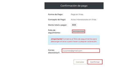 Folio Acta De Nacimiento INFO Acerca De Este Apartado