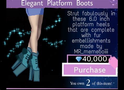 Thigh High Princess Boots In Royale High Worth