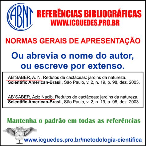REFERÊNCIA BIBLIOGRÁFICA ABNT Prof Dr Ivan Claudio Guedes