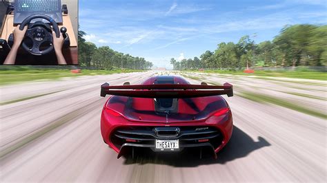 Hp Koenigsegg Jesko Forza Horizon Steering Wheel Gameplay