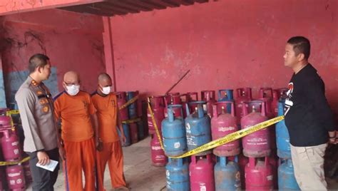 Polisi Berhasil Menangkap 4 Pelaku Penyalahgunaan Gas Elpiji
