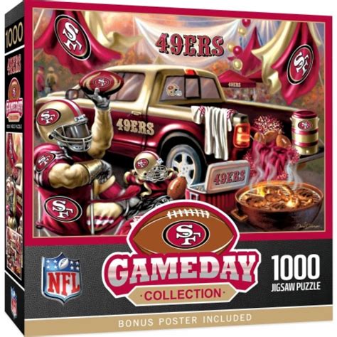 MasterPieces 1000 Piece Jigsaw Puzzle For Adults NFL San Francisco