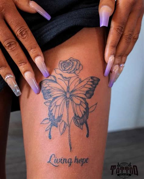 Share More Than Butterfly Leg Tattoos For Females Super Hot In