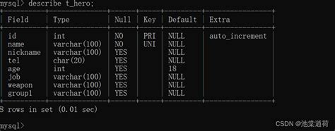 mysql练习2 dml语言 csdn博客