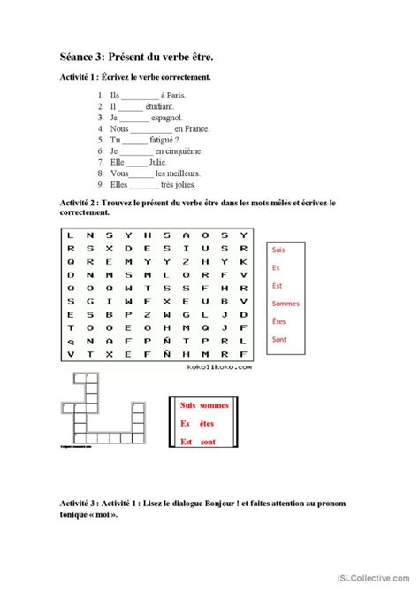 Unit Didactique Eso Pr Ctica Gener Fran Ais Fle Fiches Pedagogiques