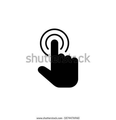 Hand Cursor Icon Cursor Icon Vector Stock Vector Royalty Free