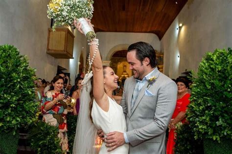 Ex noiva de Gabriel Diniz se casa e recebe apoio da família do cantor