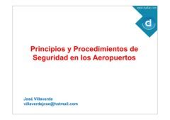 Principios de seguridad aeroportuaria Mario R Dickson G Página 1