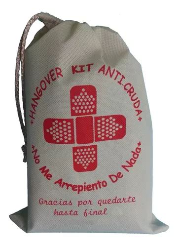 25 Morralito Para Kit Anticruda Hangover 18 25cm Full Meses sin interés