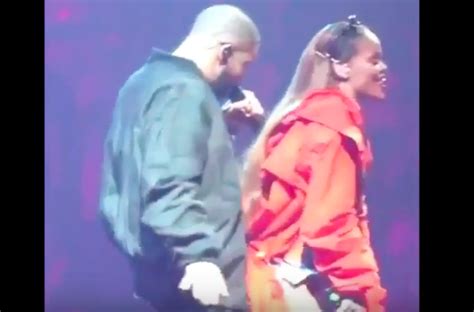 Rihanna Twerks Her Cakes On Drakes Package At Show In Toronto