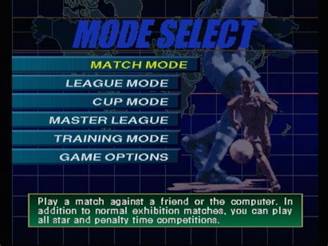 Screenshot Of ISS Pro Evolution PlayStation 1999 MobyGames