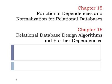 ppt functional dependency armstrong s axioms closure of fds closure of attribute x find