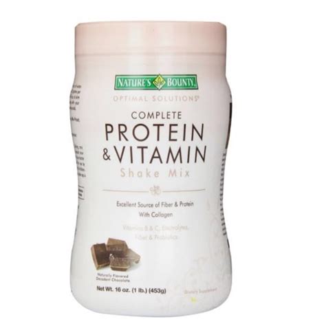 Nature S Bounty Optimal Solutions Complete Protein Vitamin