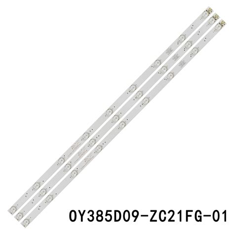 15pcs LED Backlight Strip 9Lamps OY385D09 ZC21FG 01 0Y385D09 ZC21FG 01