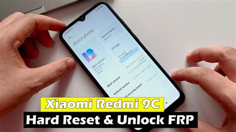 Xiaomi Redmi C Hard Reset Bypass Google Account Ictfix