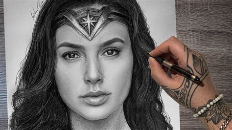 How To Draw Wonder Woman Como Desenhar Mulher Maravilha Como Dibujar