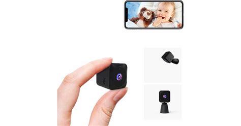TODAYI Mini Kamera 4K HD Überwachungskamera 2 1 gut