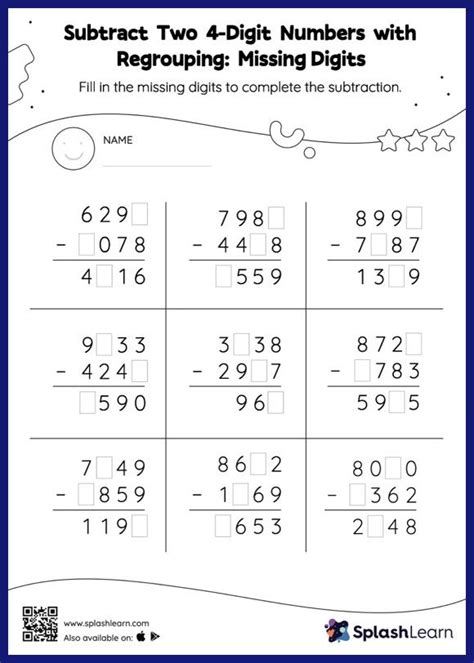 Subtraction Within With Regrouping Activities Resources