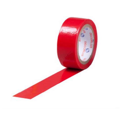 Fita Isolante Colorida Vermelho 20 Metros Decorlux Para Identificação