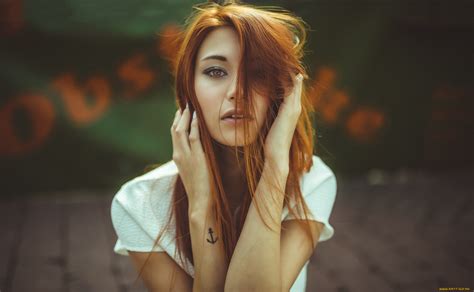 Обои Victoria Ryzhevolosaya Девушки Victoria Ryzhevolosaya обои для