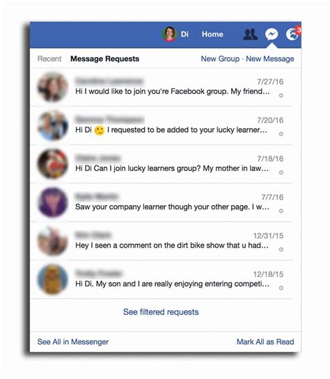 How To View Unread Messages Facebook Messenger DeviceMAG