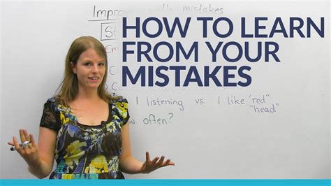 Why You Should Make Mistakes And How To Learn From Them Youtube