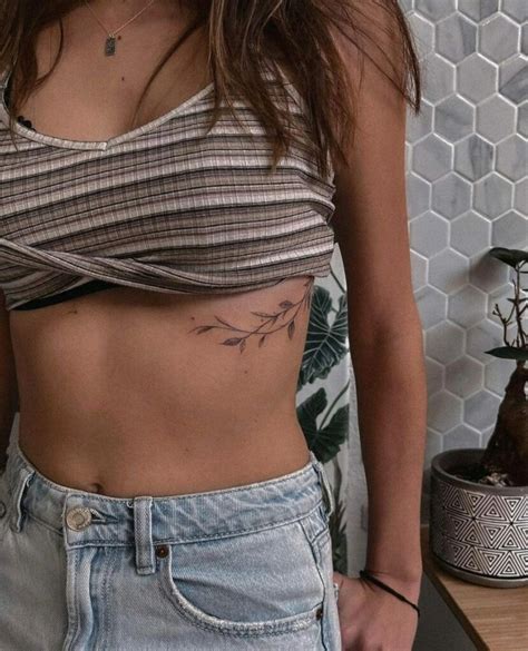 Details 79 Feminine Rib Tattoos Super Hot In Cdgdbentre