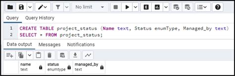 what is an enum in postgresql commandprompt inc