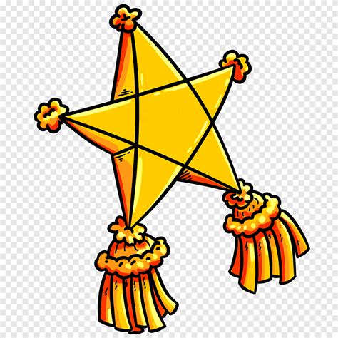 Festive Season Parol Holiday Season Line Art Drawing Sketch