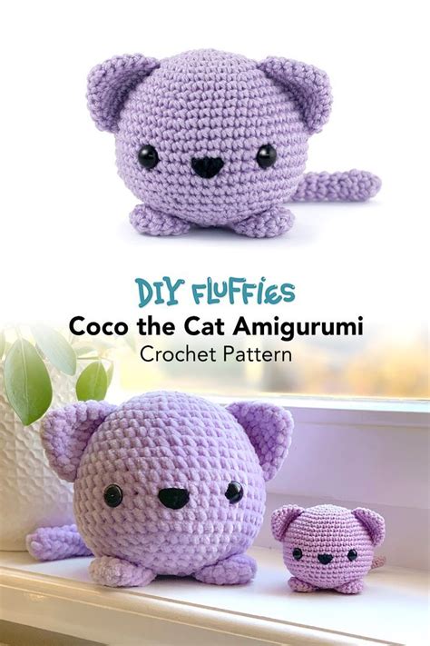 Free Cat Crochet Pattern Coco The Cat Amigurumi Crochet Cat