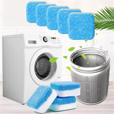 Máquina De Lavar Roupa Mais Limpa Efervescente Comprimidos Limpeza