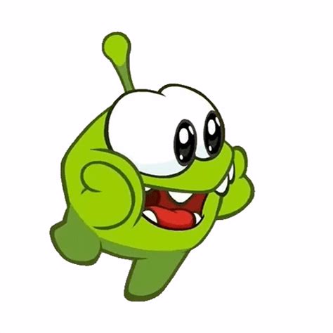 Amazed Om Nom Sticker Amazed Om Nom Cut The Rope Discover Share Gifs