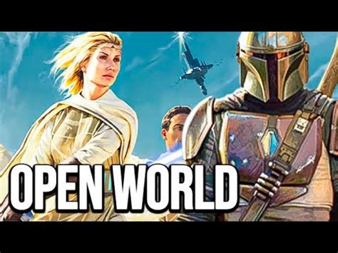 STAR WARS OPEN WORLD GAME REVEALED YouTube