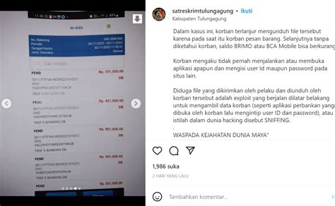 Waspada Modus Baru Penipuan Berkedok Kurir Kirim Foto Tapi File APK
