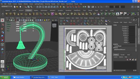 3d Tutorials Baking Ambient Occlusion Map In Maya