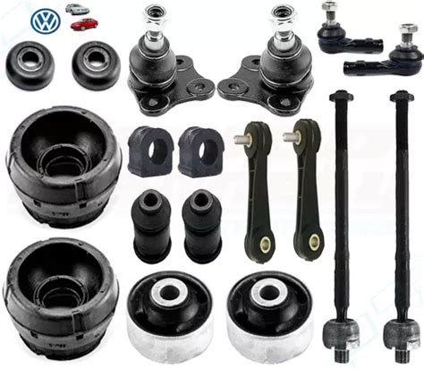 Kit Suspención Bases Bujes Rotulas Terminales Jetta A4 98 15