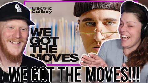 COUPLE React To Electric Callboy WE GOT THE MOVES OFFICE BLOKE DAVE