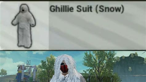 PUBG Ghillie Suit Snow YouTube