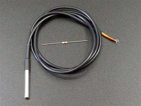 Ds B Waterproof Digital Temperature Sensor Protosupplies